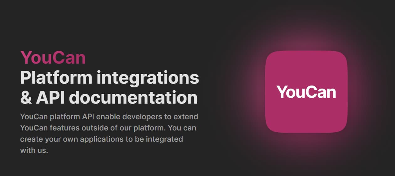YouCan Developer | Documentation YouCan Developer | Documentation